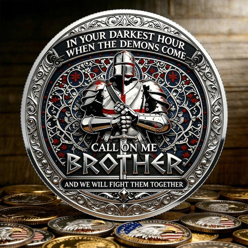Brothers Challenge Coins - Etsy