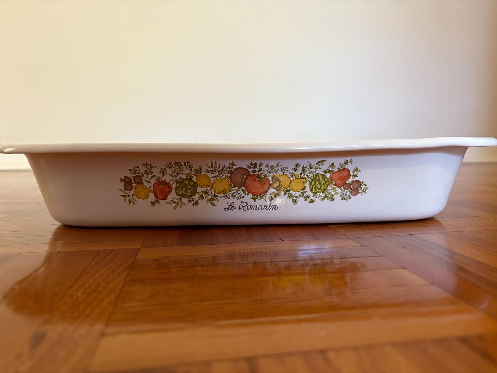 Vintage Corningware Spice of Life Casserole Dish | Retro Vegetable ...