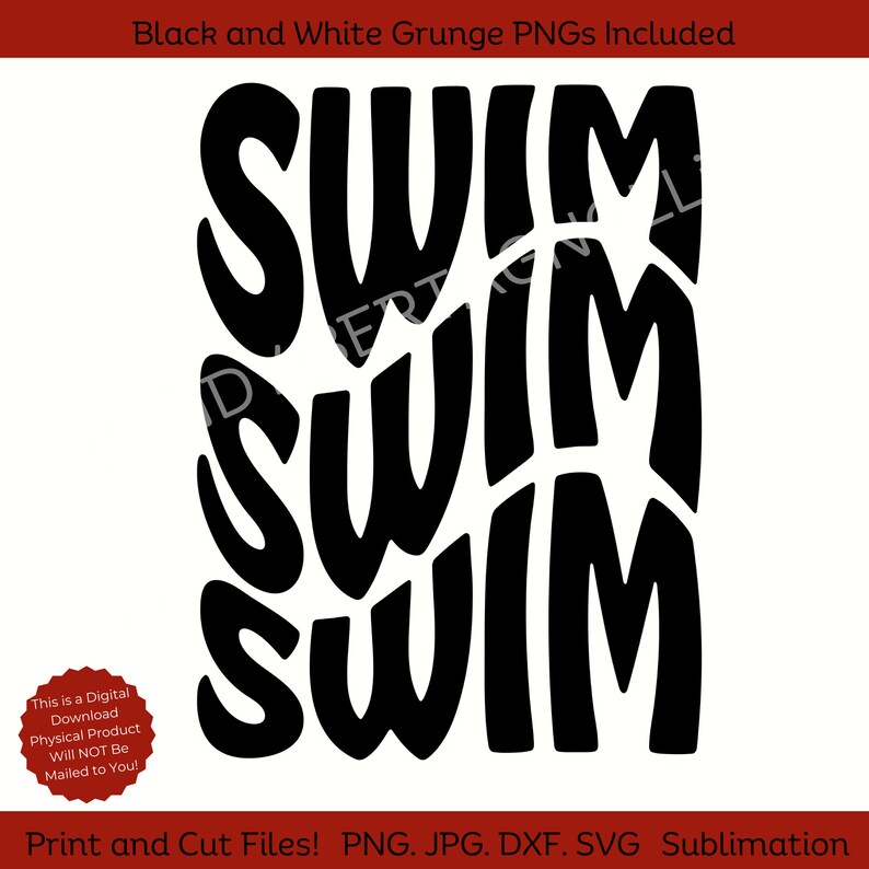 Retro Swim Shirt Swim SVG Sports Mom Sports Dad Png Svg - Etsy