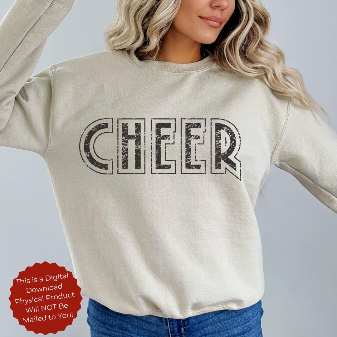 Retro Cheer Shirt Cheer SVG Sports Mom Sports Dad Png Svg Print and Cut ...