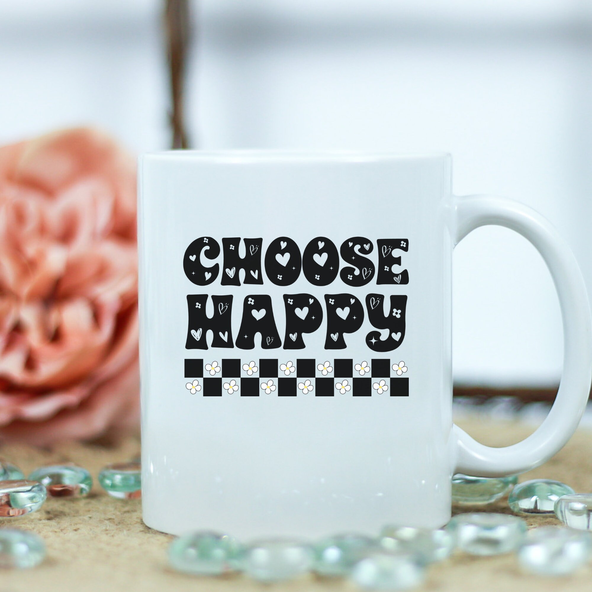 Choose Happy Svg Choose Happy Cut Files Print and Cut Files Choose ...