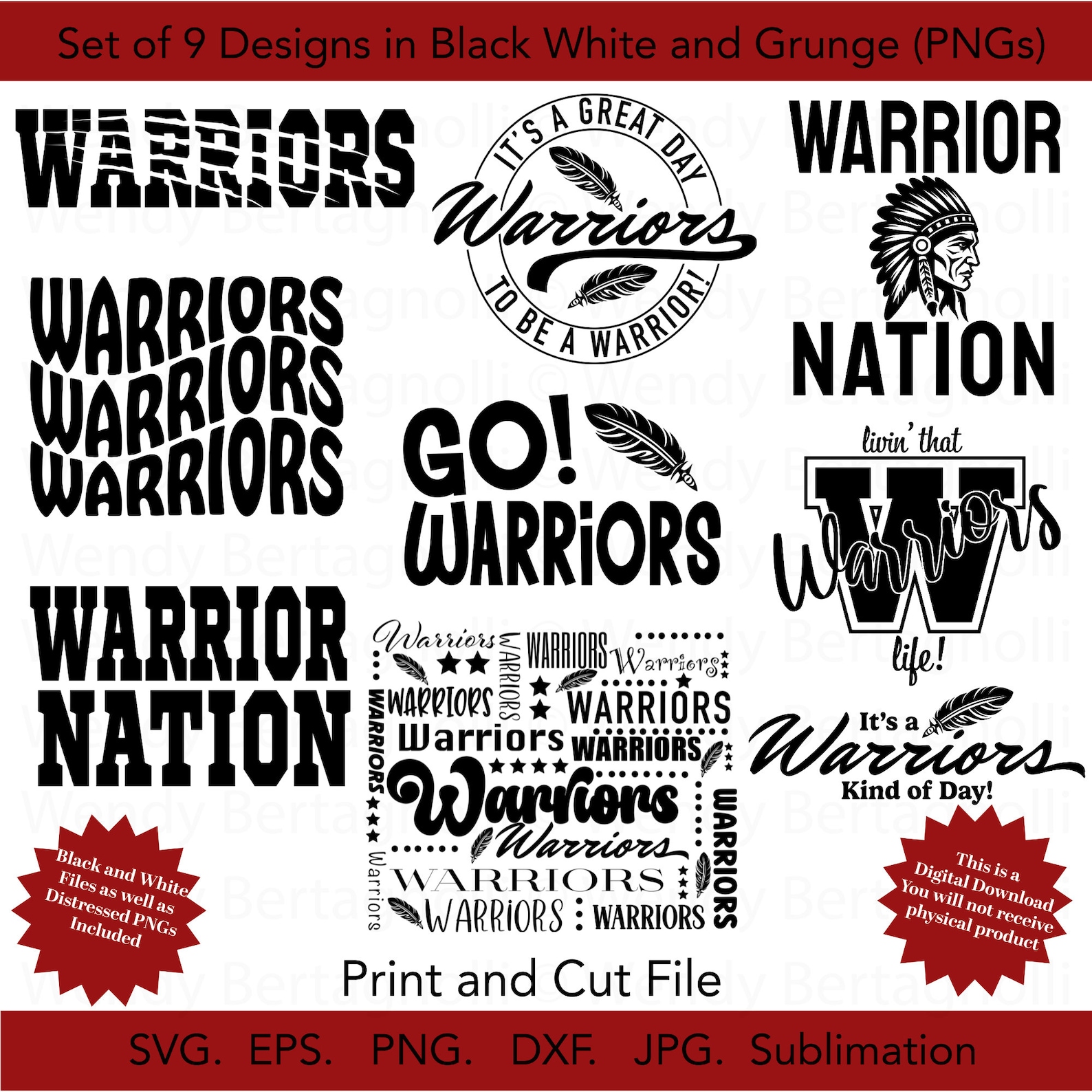 Warriors PNG Bundle, Warriors Nation SVG, Sports Mom, Sports Dad, Png ...