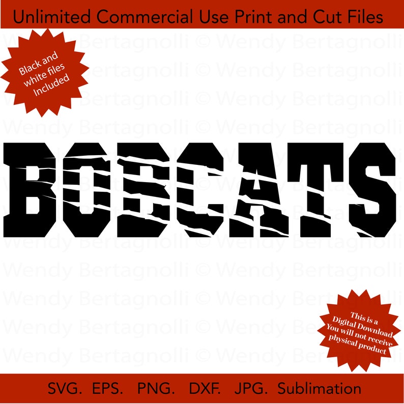 Bobcats SVG, Bobcats Nation Svg, Sports Mom, Sports Dad, Png, Svg ...