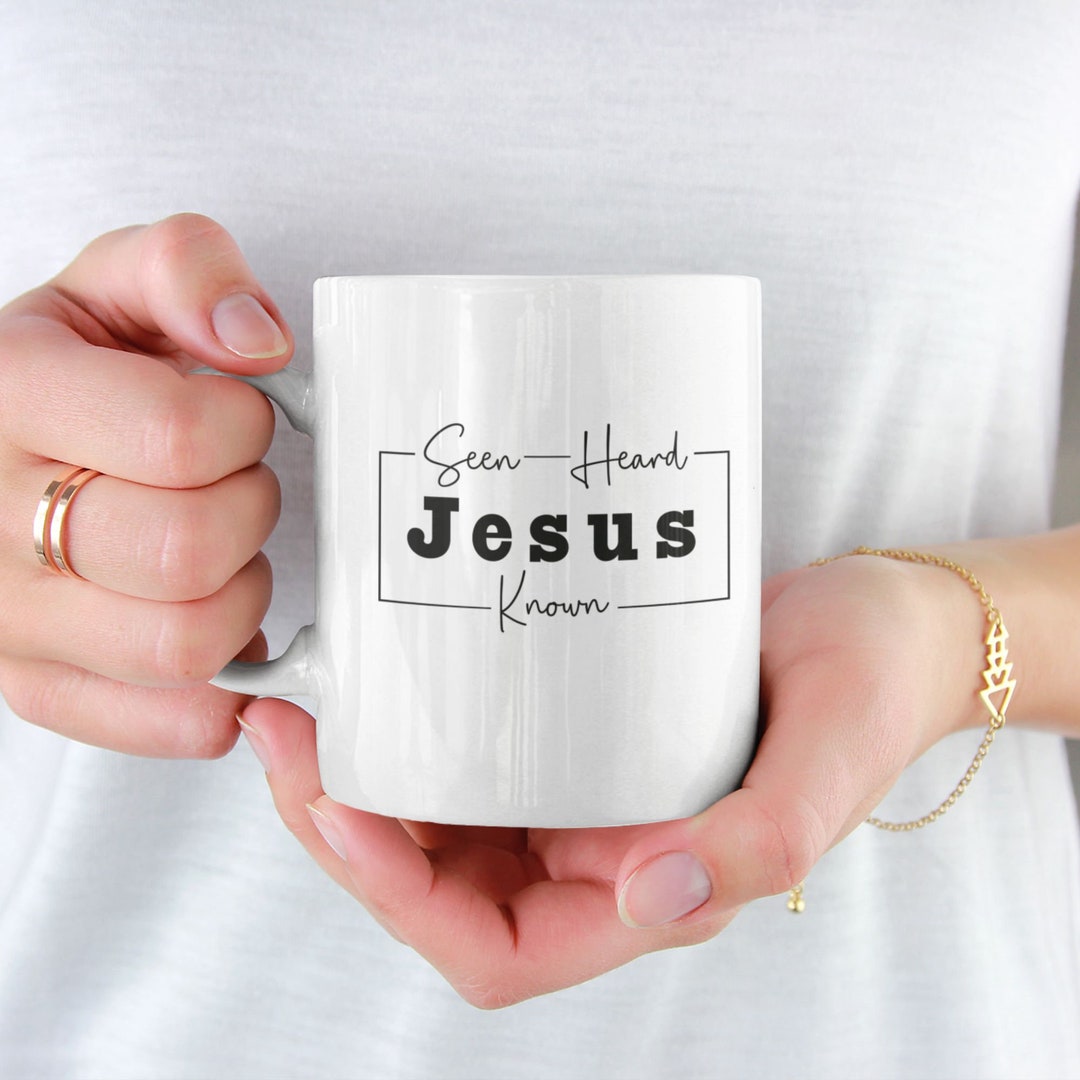 Seen Known Heard SVG, Jesus Svg, Silhouette Cut File, Christian SVG ...