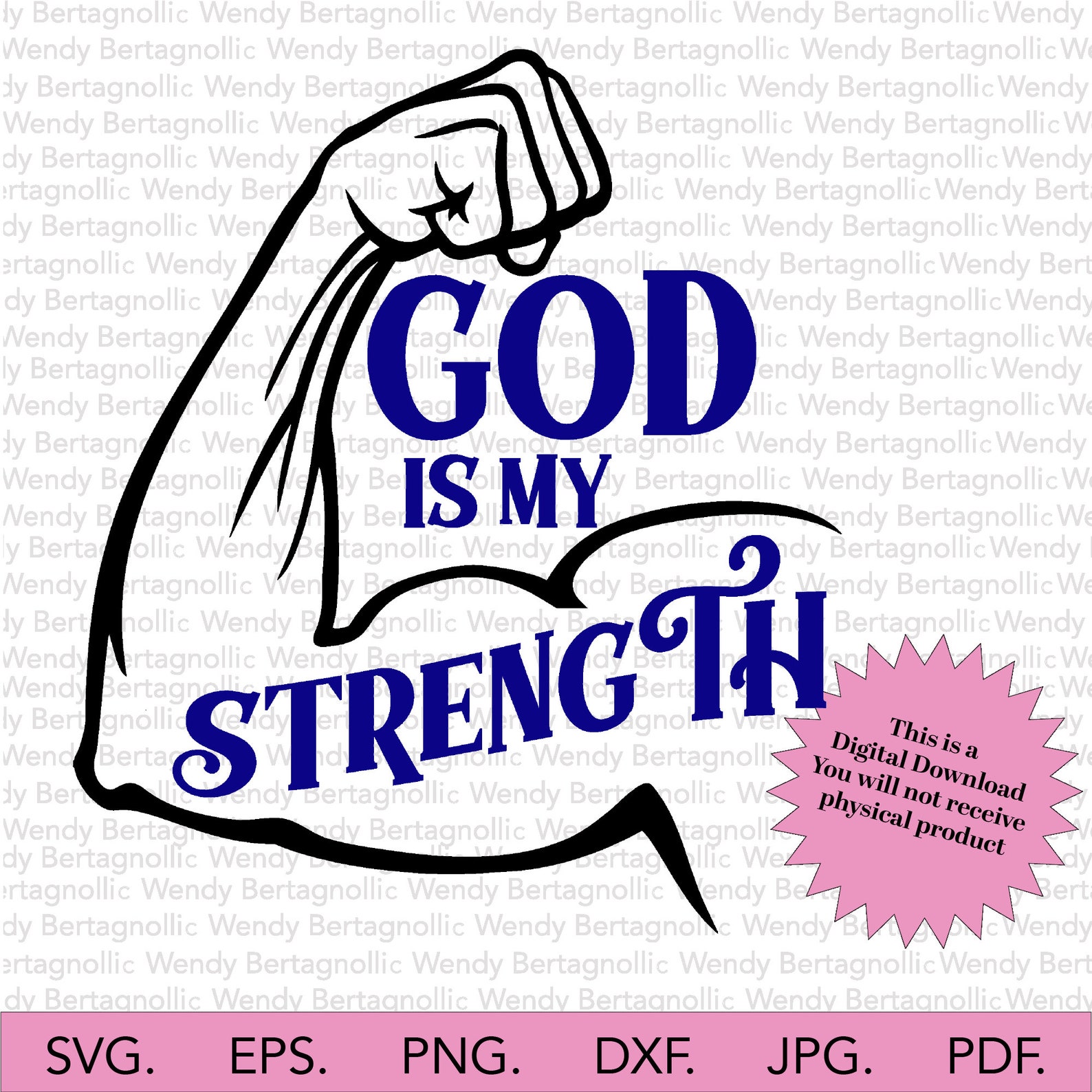 Scripture SVG, God Strength, Bible Svg, Religious SVG, Christian Svg ...