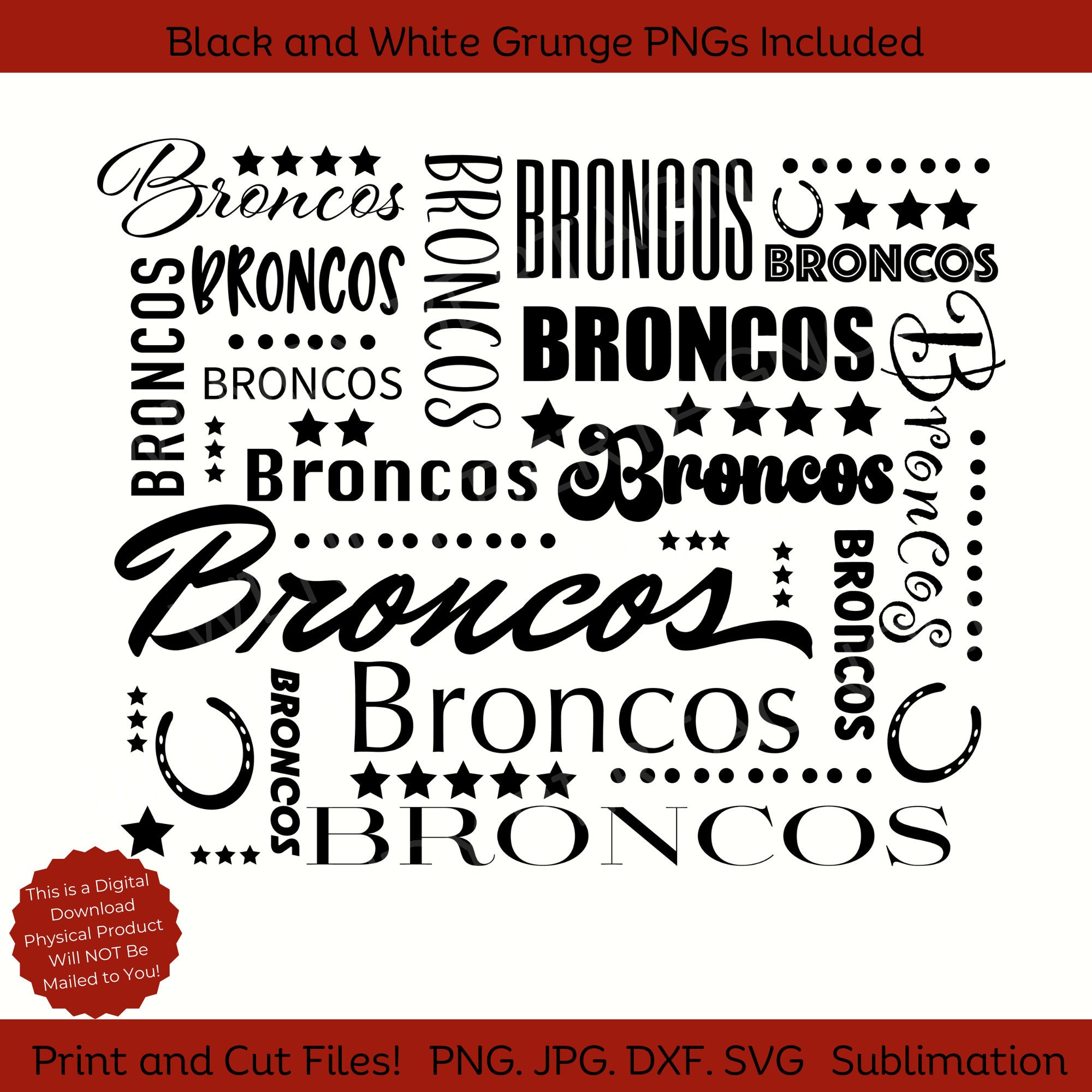 Broncos SVG Broncos Png Gift for Mom Gift for Dad Broncos - Etsy