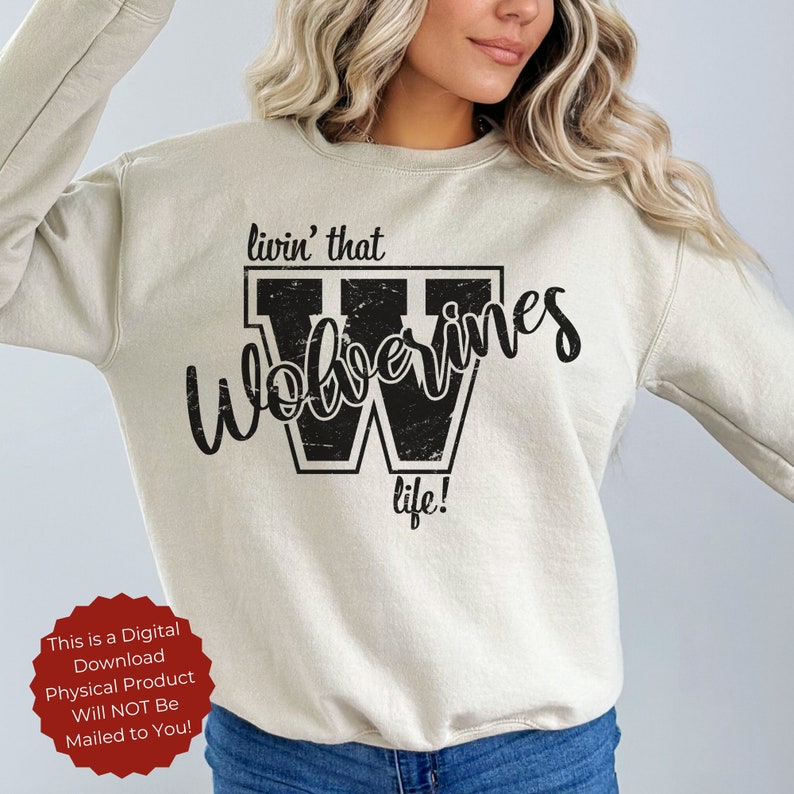 Wolverines SVG Bundle Wolverine Sports Mom Sports Dad Png Wolverines ...