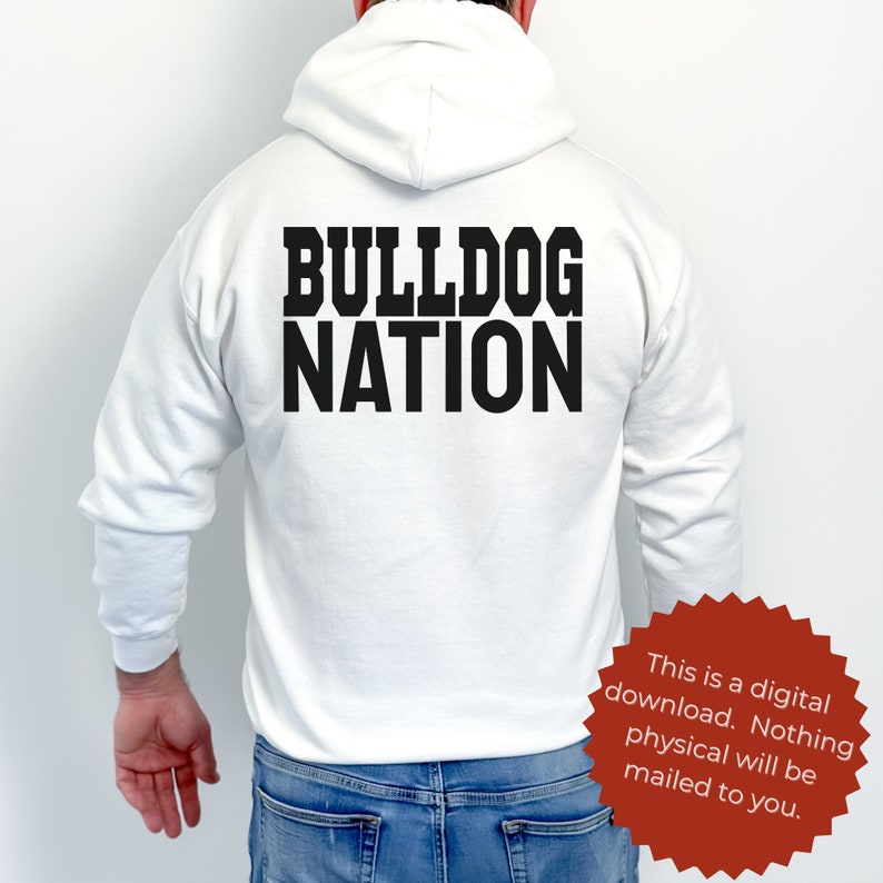 Bulldogs Mascot Bundle of 9, SVG, Bulldog Nation Bundle, Gift for Mom ...