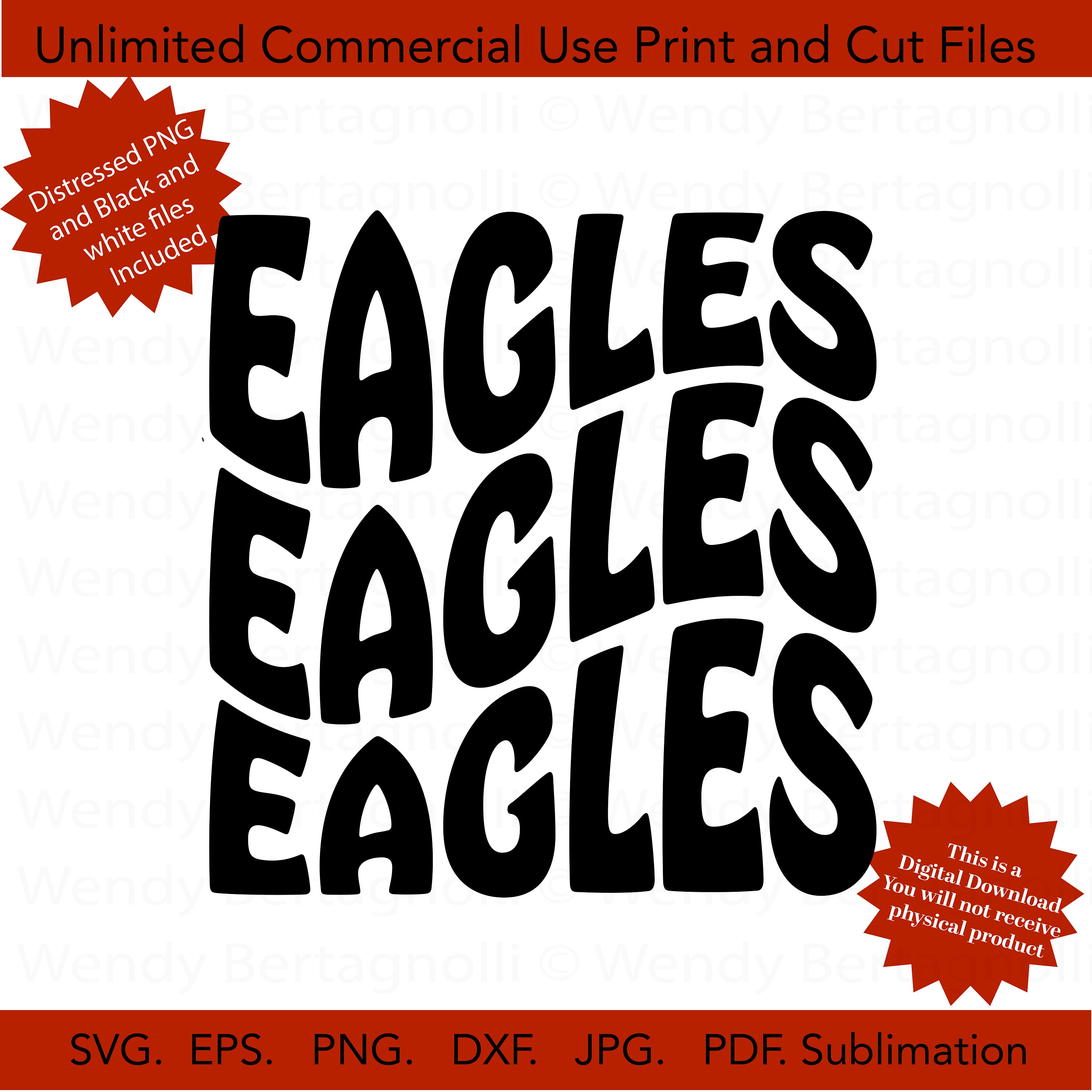 Eagles SVG, Eagles Png, Png, Svg, Digital Files, Cricut, Sublimation ...