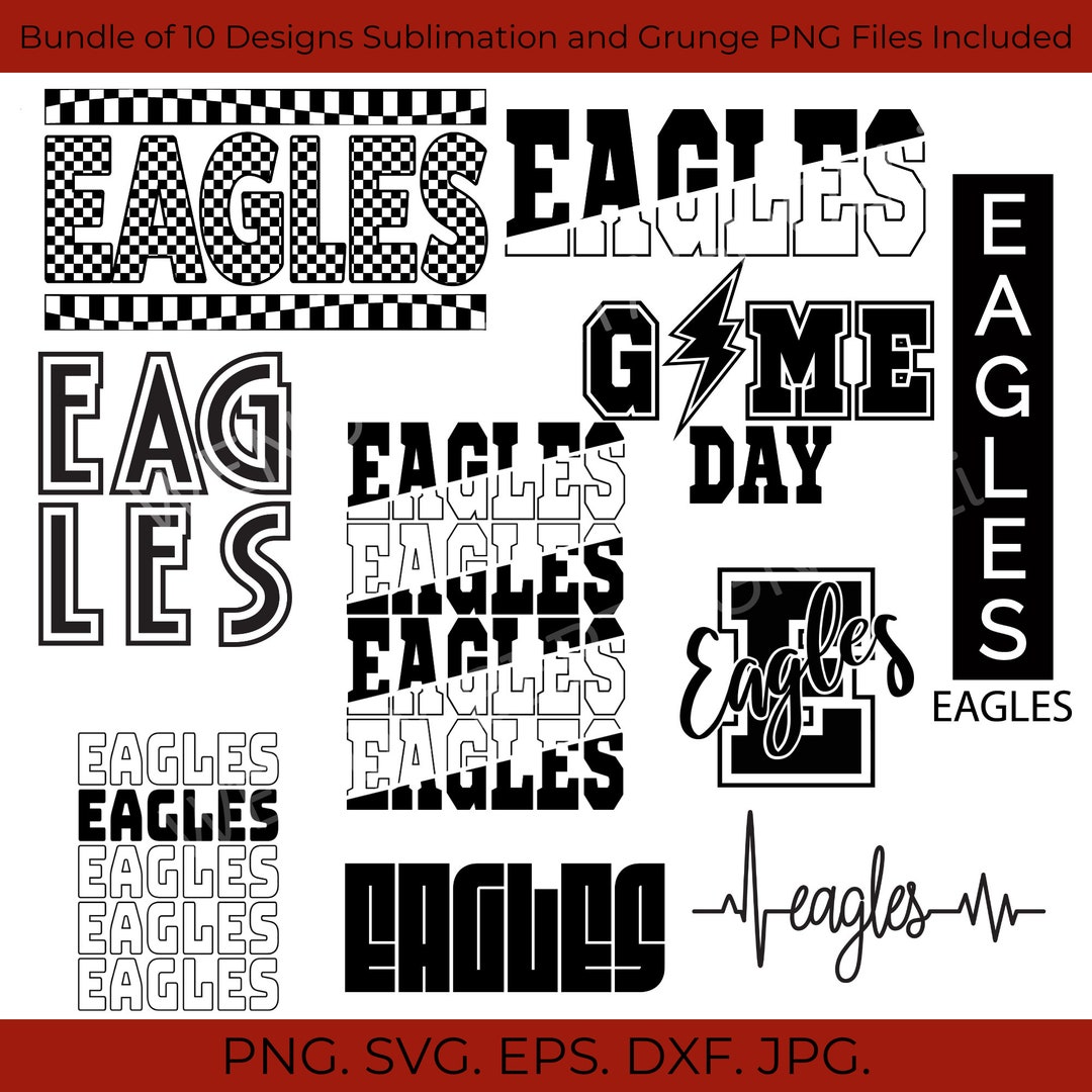 Eagles PNG Bundle Eagles Nation SVG Sports Mom Sports Dad Png Svg ...
