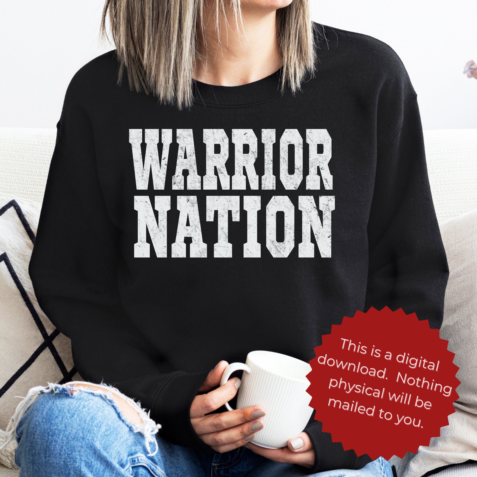 Warriors SVG Warriors Nation Svg Gift for Mom Gift for Dad - Etsy