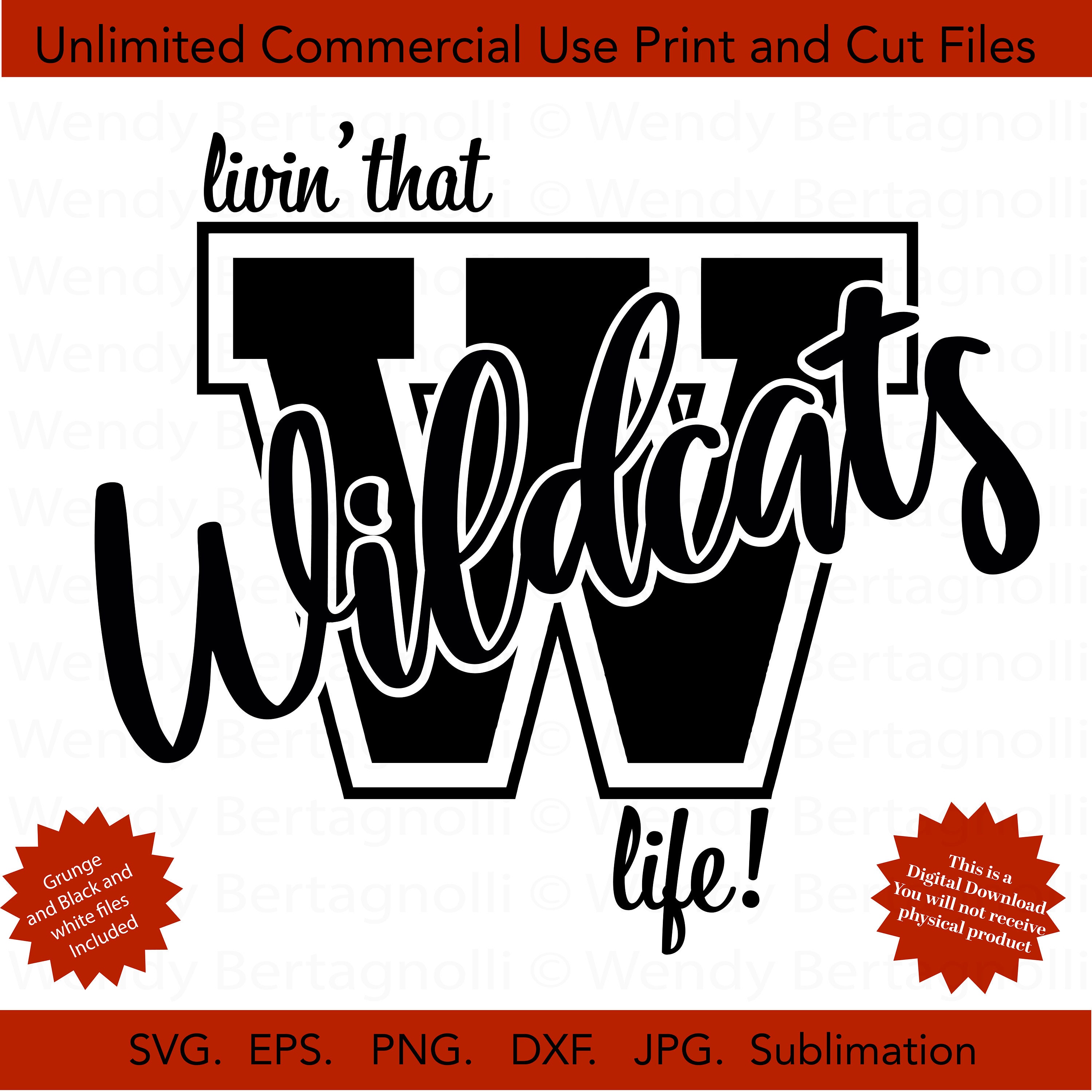 Wildcats SVG Wildcats Nation Svg Sports Mom Sports Dad - Etsy