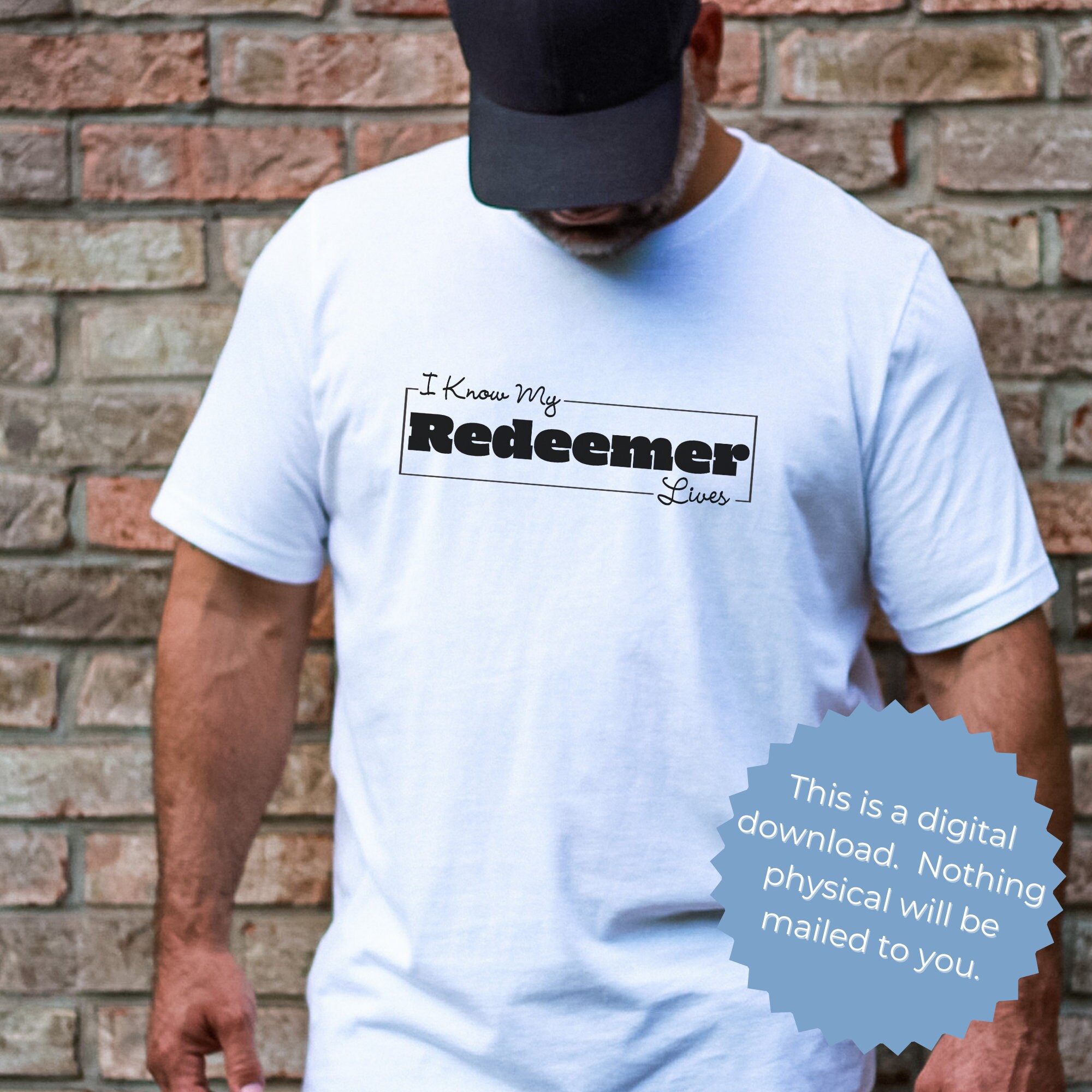 My Redeemer Lives Svg, Instant Download Svg, Silhouette, Cricut ...