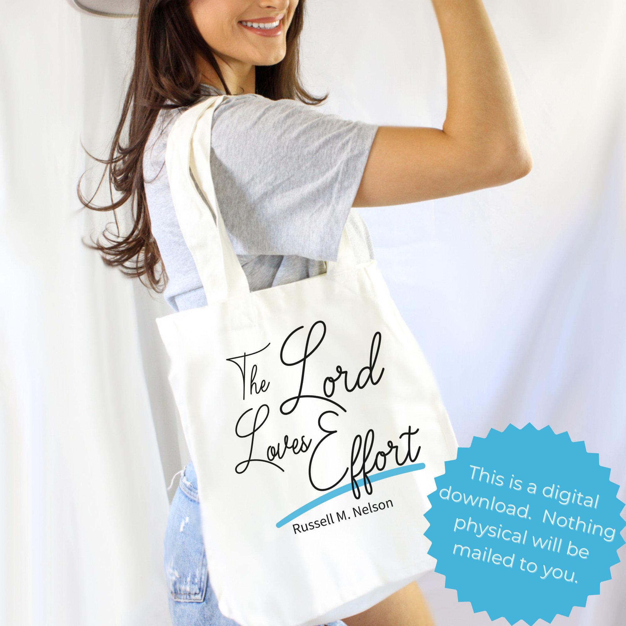 The Lord Loves Effort SVG. LDS Prophet Quote. Christian SVG. - Etsy