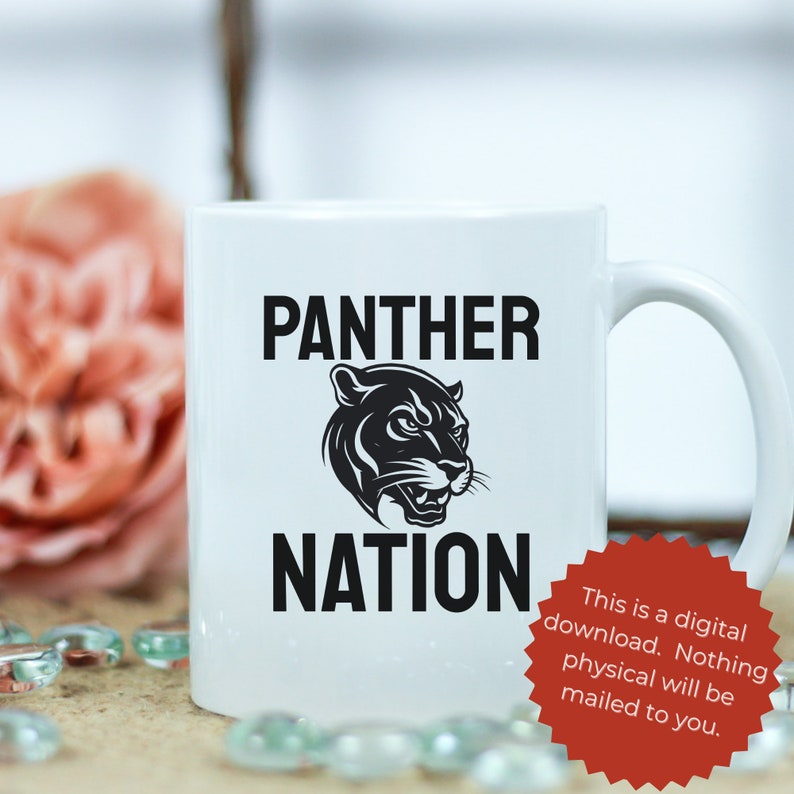 Panthers SVG Panther Nation png Png Svg Archivos digitales Cricut ...