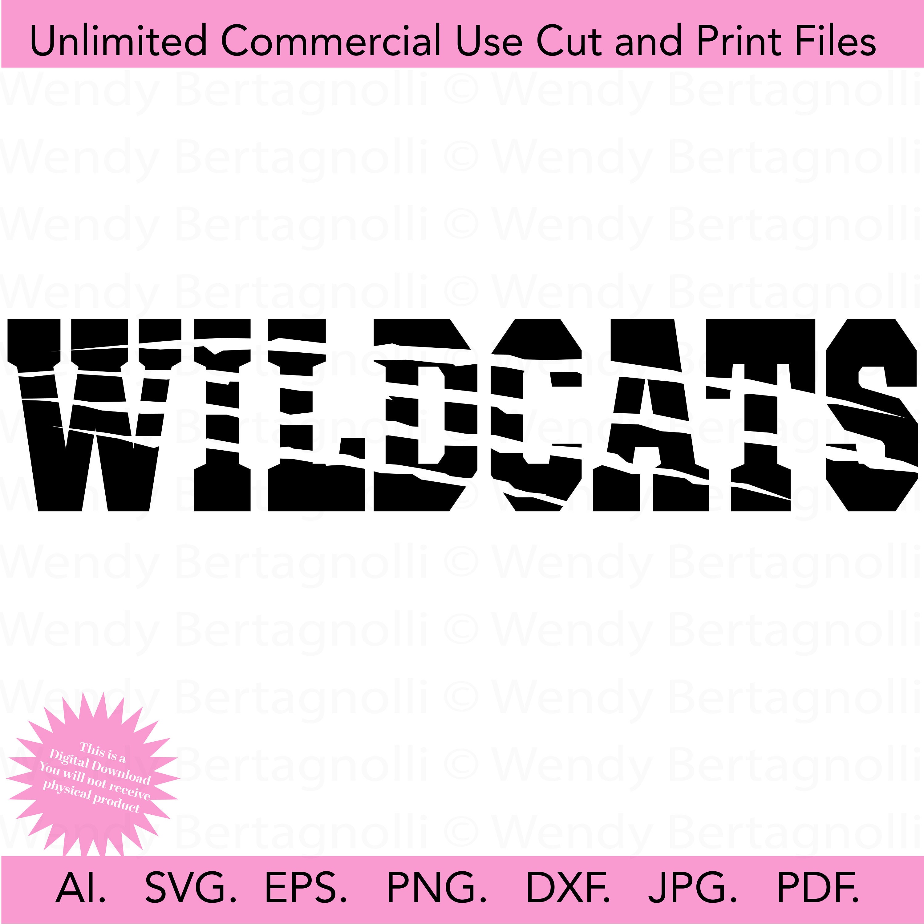 Wildcats SVG, Wildcats Nation Svg, Gift for Mom, Gift for Dad, Png, Svg ...