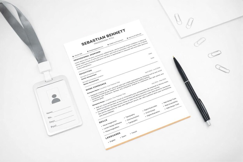 2026 ATS Friendly Resume Template | Cover Letter Include | Modern ...