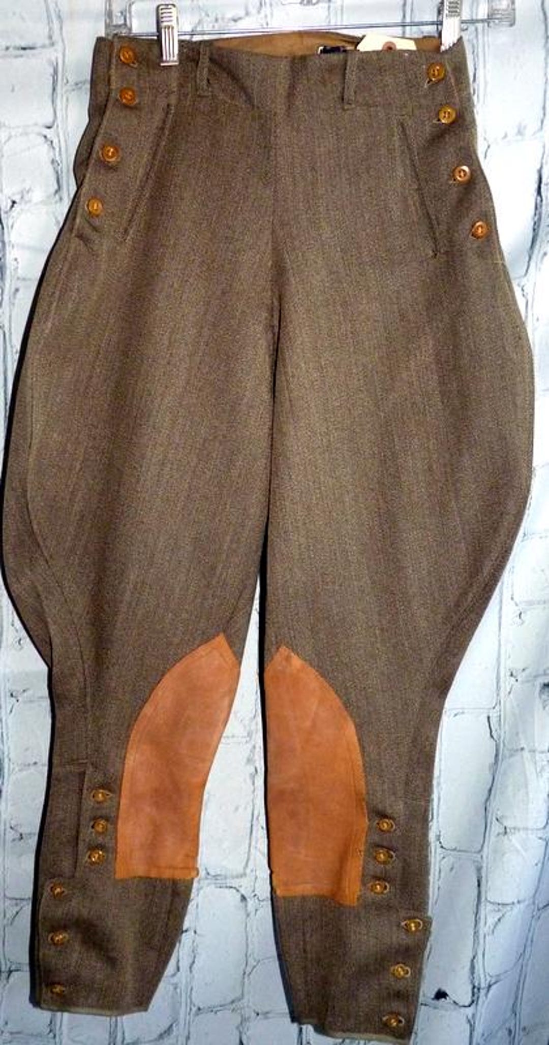 Vintage 1920s-40s Women's 25" Waist JODHPURS Warner Bros RIDING ...
