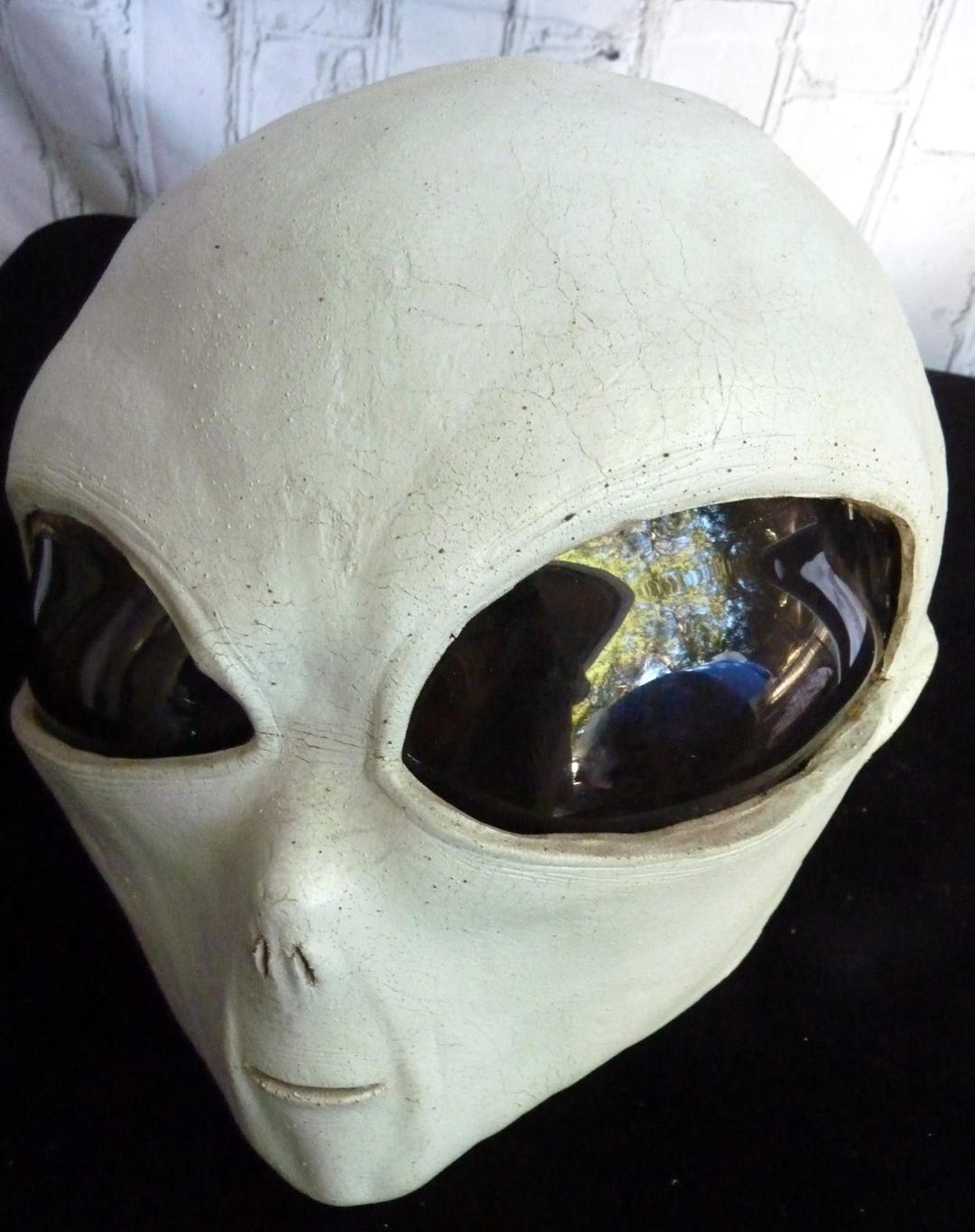 X FILES ALIEN HEAD- Wearable Life Size Made for the Series Wrap Party ...