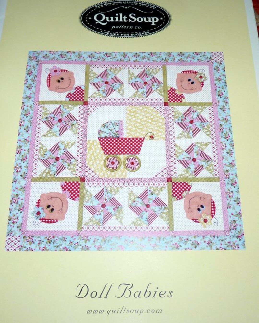Quilt Soup Patterns Designs DOLL BABIES 48" X 48" Quilt Pattern - Etsy