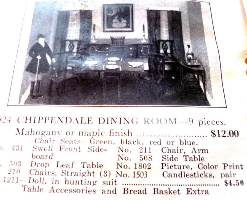 RARE Vintage TYNIETOY Tynie Toy Chippendale Arm Chair - Etsy New Zealand