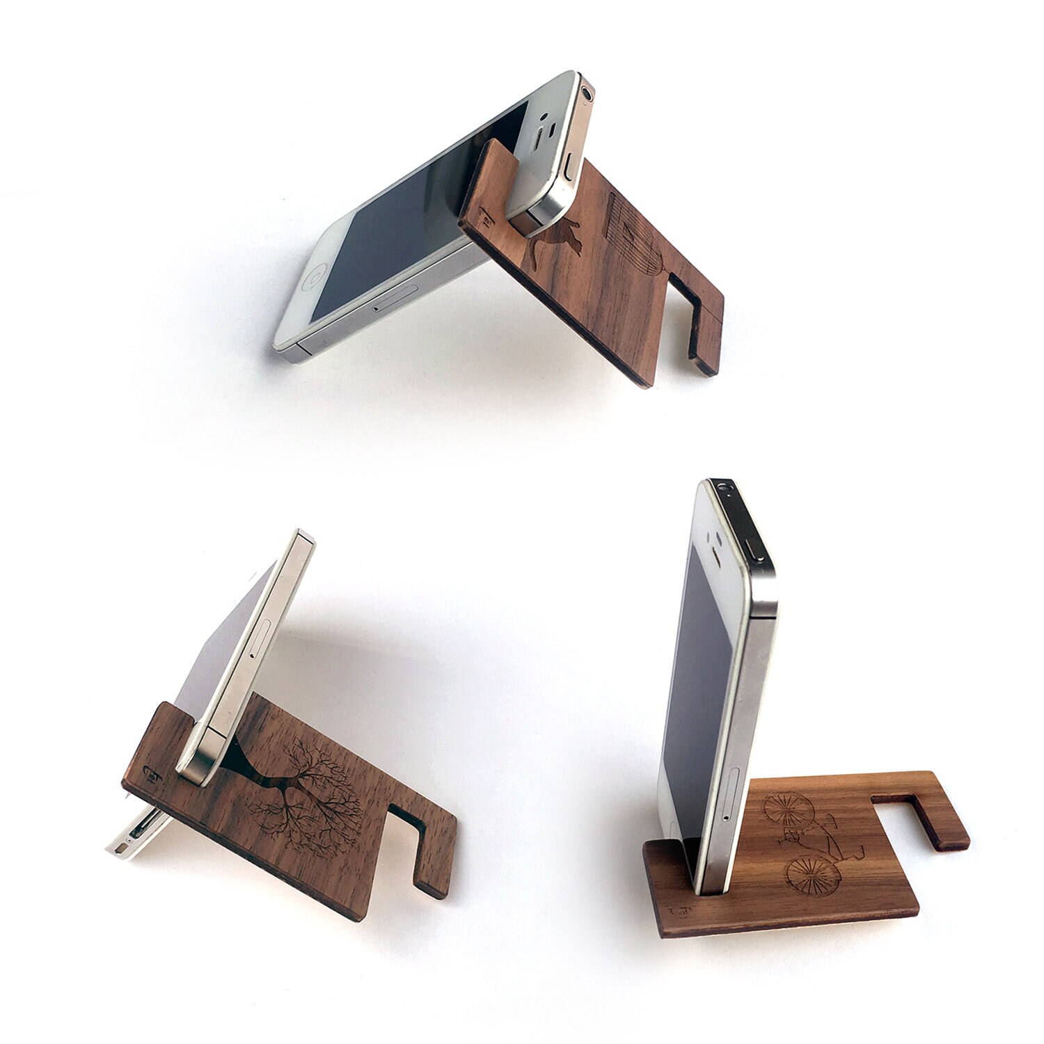 Phone Stand for Iphone and Other Smartphone for Handsfree - Etsy UK