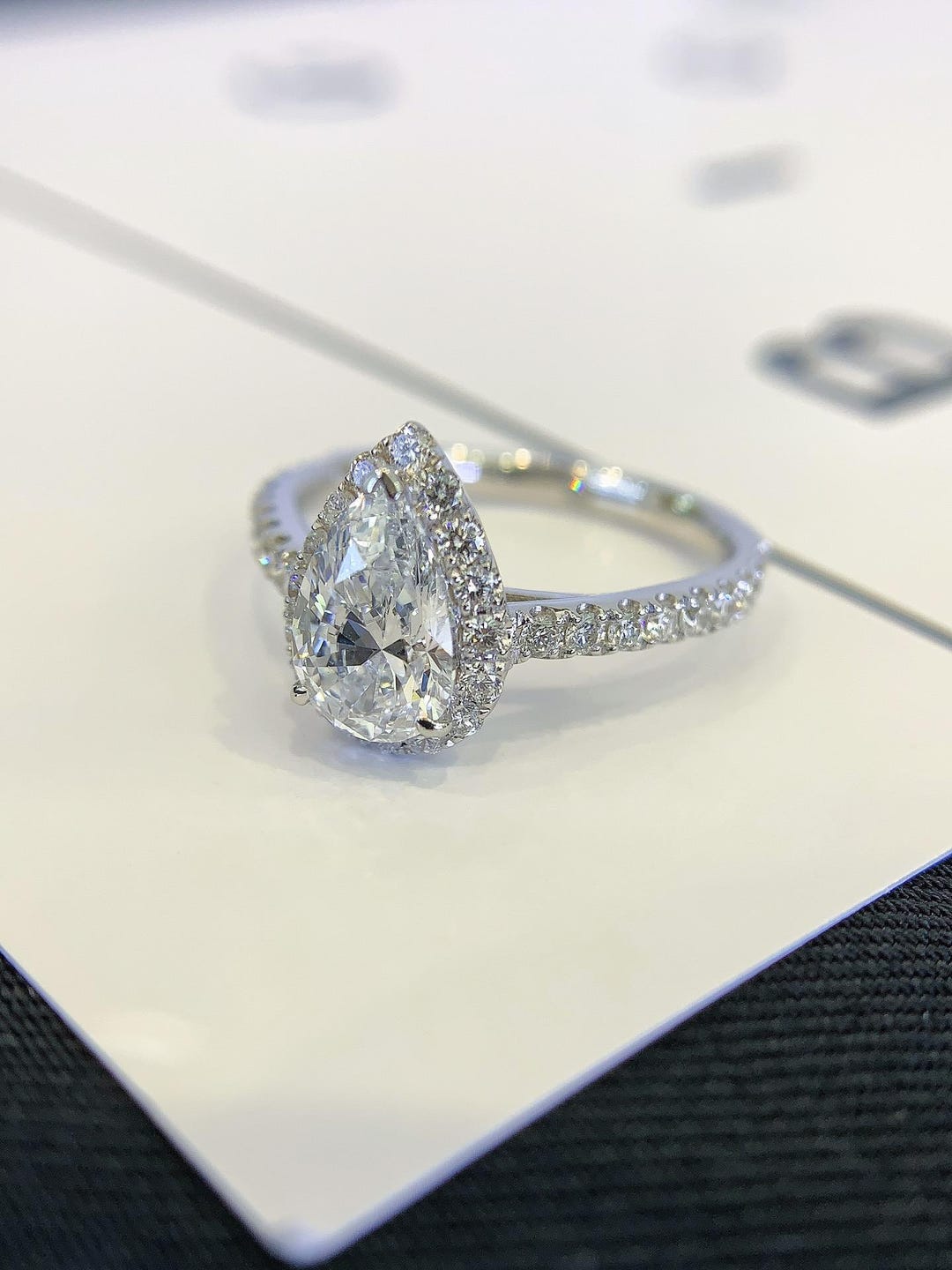 CVD Lab Grown Diamond Ring, 14K Gold Minimalist Delicate Jewelry - Etsy