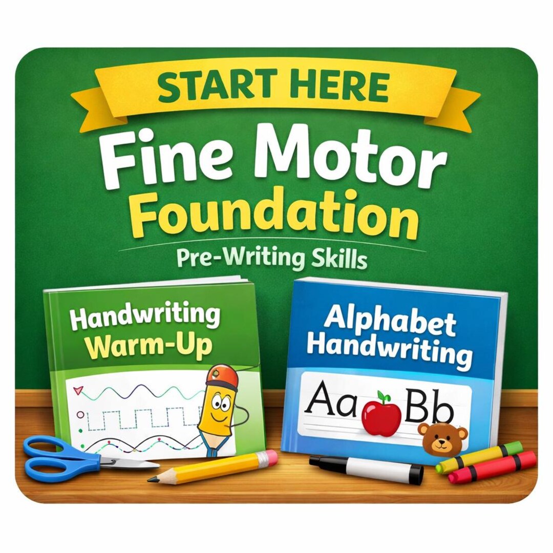 Fine Motor Foundation Bundle | Pre-writing Skills for Preschool ...