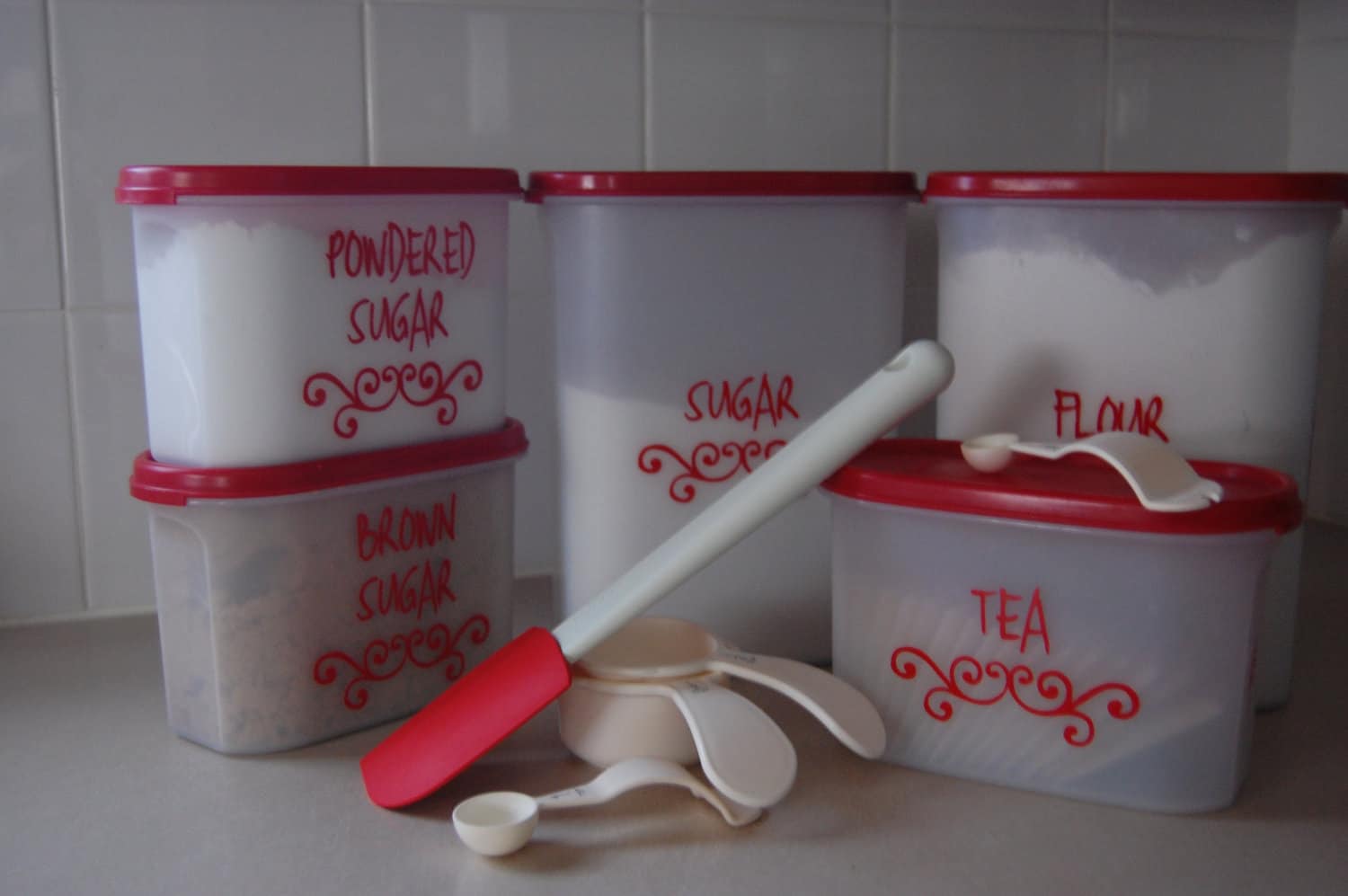 Custom Canister Label for Home Organization (decal Only) - Etsy