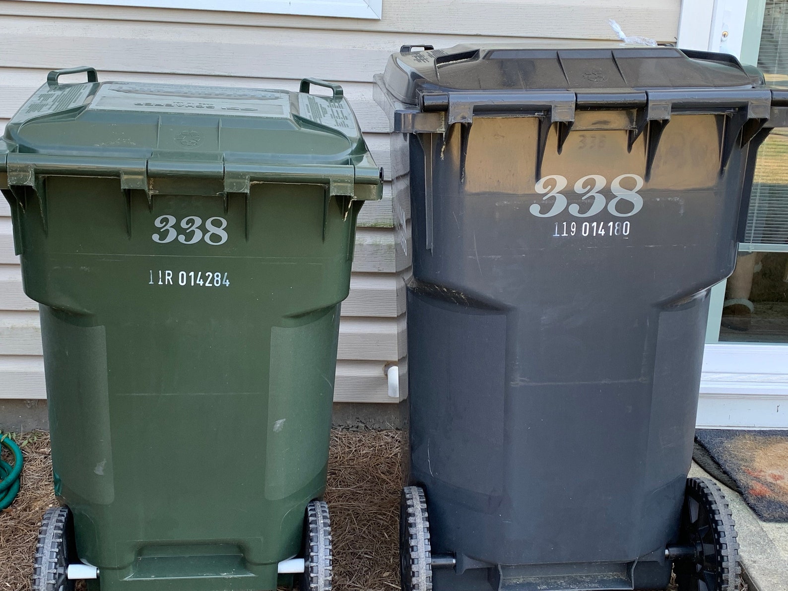 Custom House Number Decal for Trash Can or Dumpster - Etsy