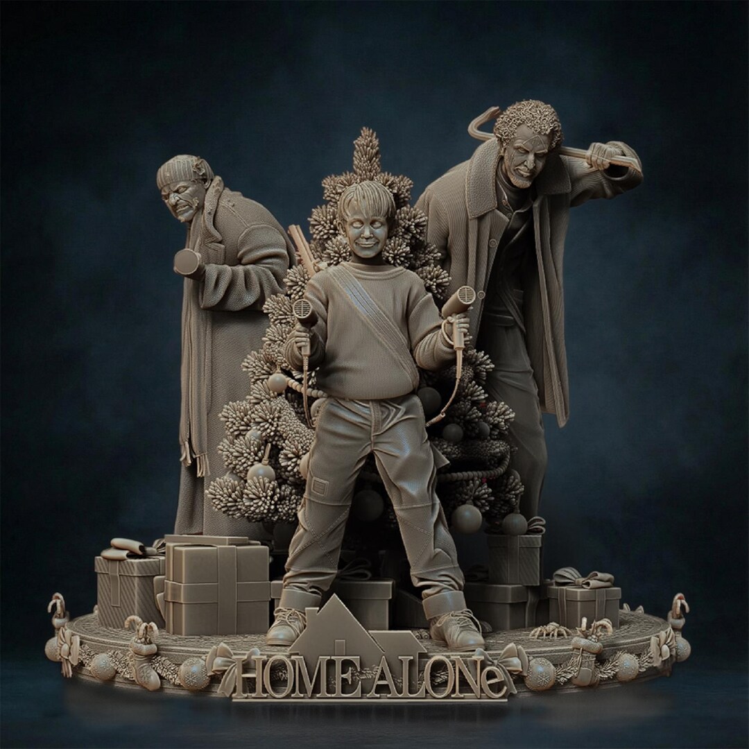 Holiday Prank Defense Diorama | Classic Comedy Scene | STL 3D PRINT ...