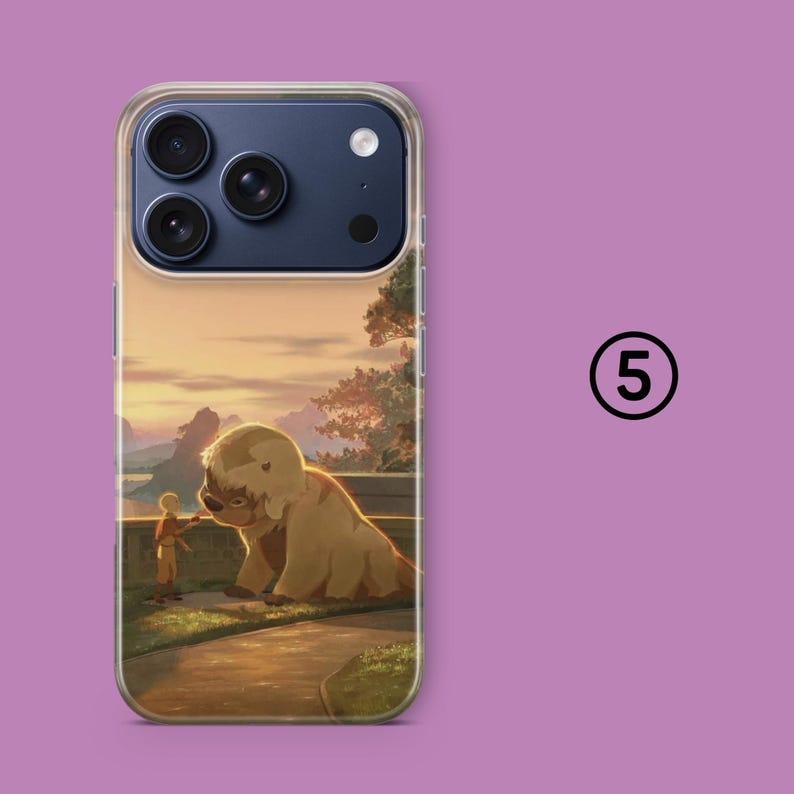 Appa Phone Case Air Bender Avatar Ang Flying Bison Cover for iPhone 17 ...