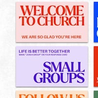 Modern Church Worship Slides Template Bundle | Canva Editable Design - Etsy