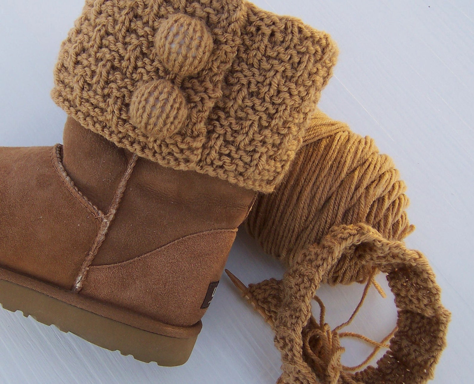 Knit Boot Sweater Pattern PATTERN Only PDF Format UGG - Etsy