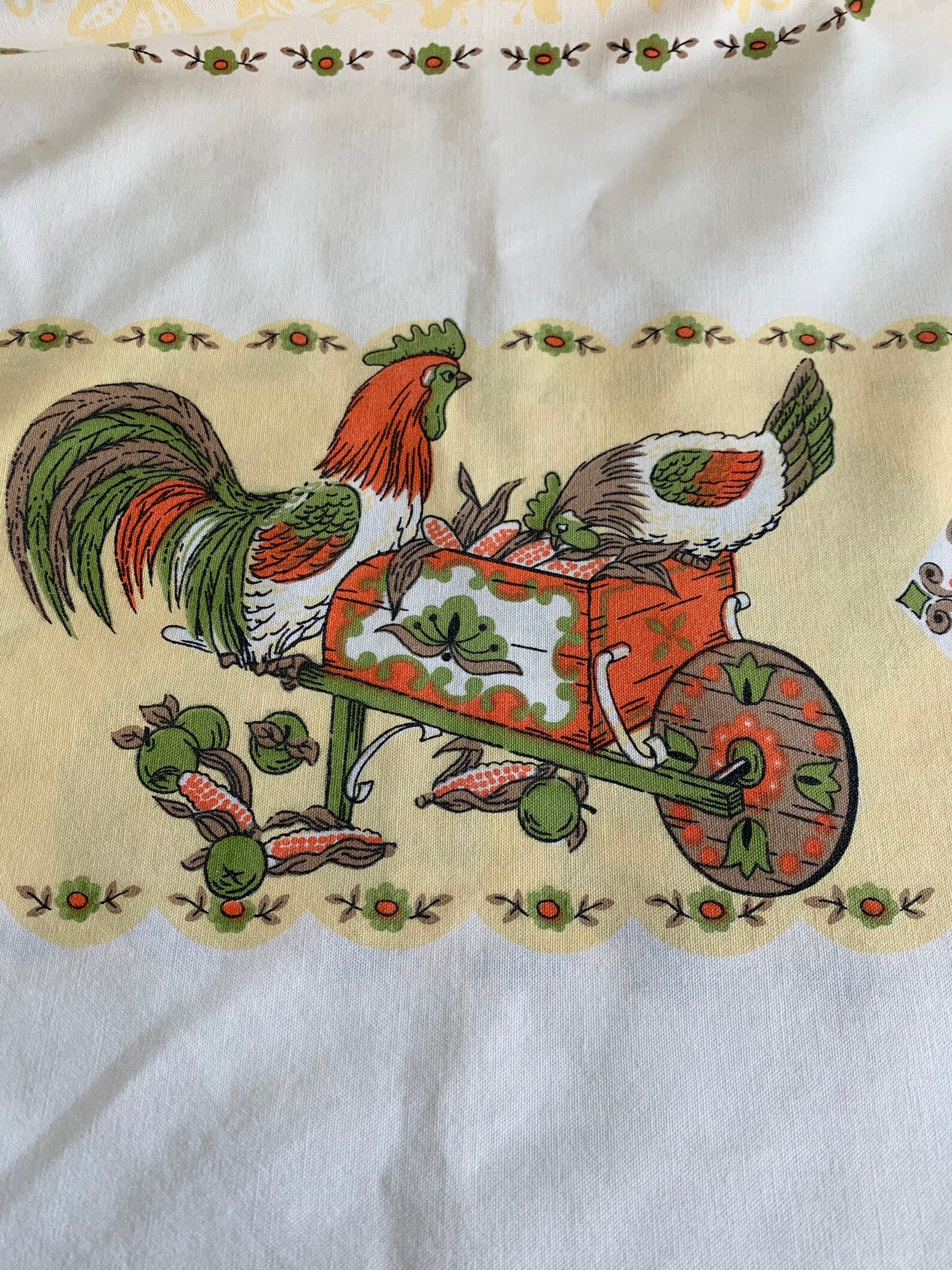 Vintage Rooster Tablecloth Farmhouse Decor for a Country - Etsy