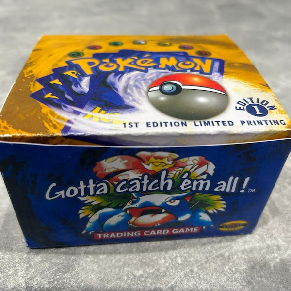1st Edition Booster Box - Etsy