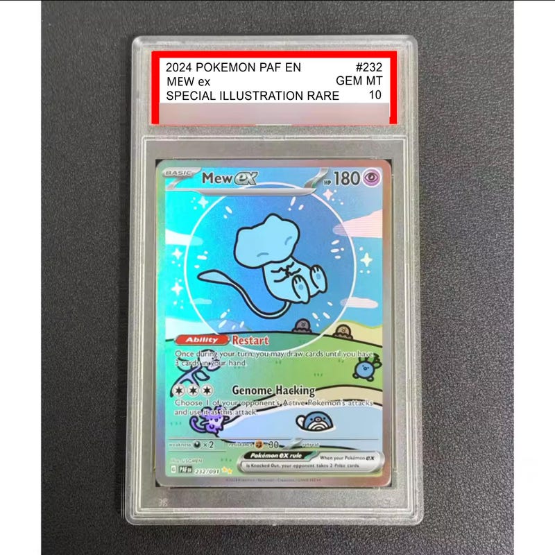 Psa 10 Bubble Mew - Etsy