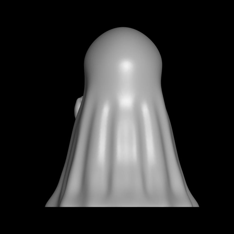 Middle Finger Ghost STL File for 3D Printing, Horror Miniature - Etsy