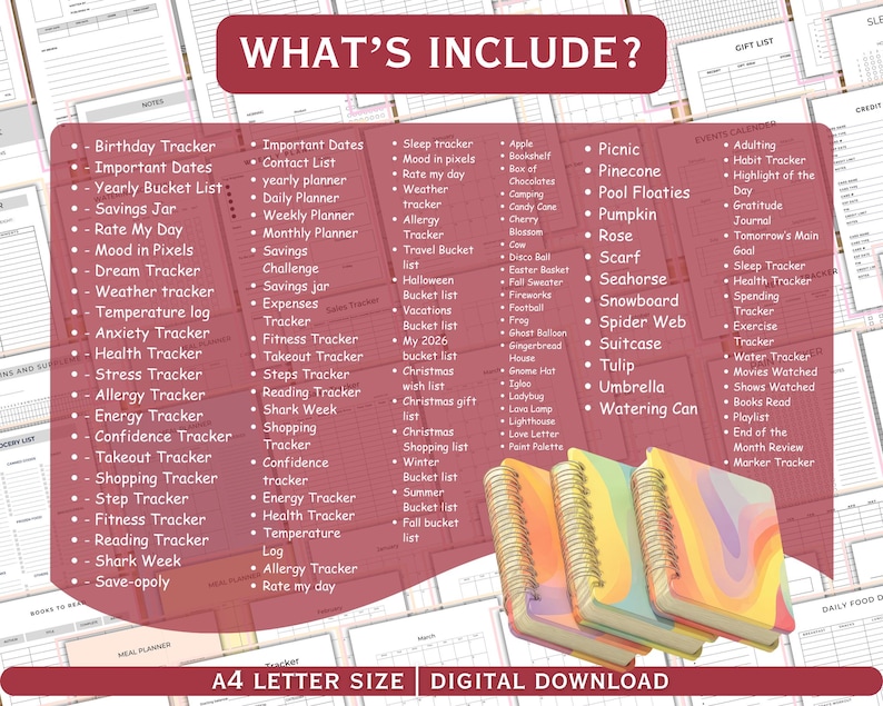 2026 BIG Journal Bundle - PRINTABLE Journal Pages - Digital Planner ...