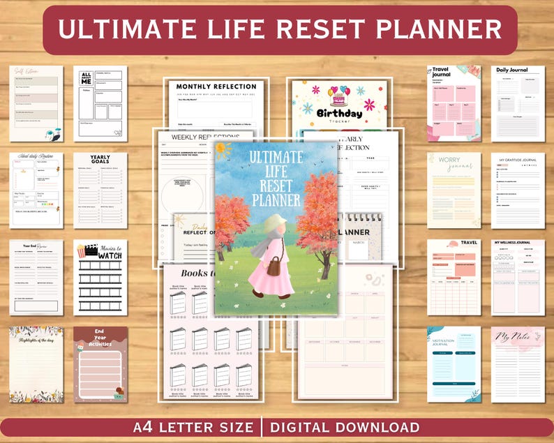 2027 MEGA Journal Bundle, Printable Journal Planner, Bullet Journal ...