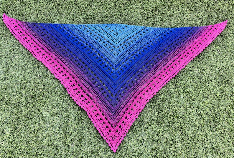 CROCHET PATTERN: the Malfy Shawl - Etsy Australia