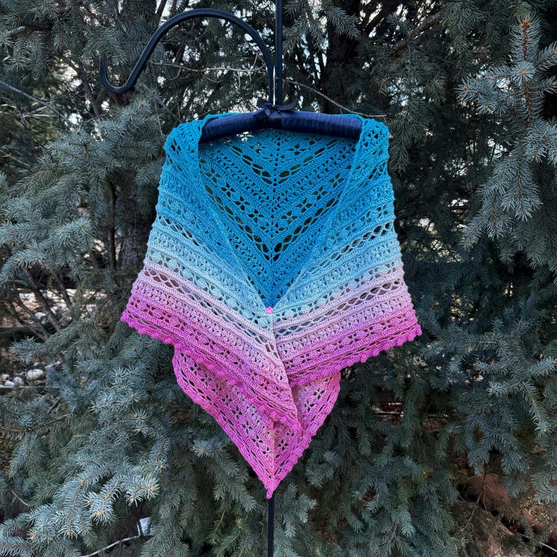 CROCHET PATTERN: the Malfy Shawl - Etsy Australia