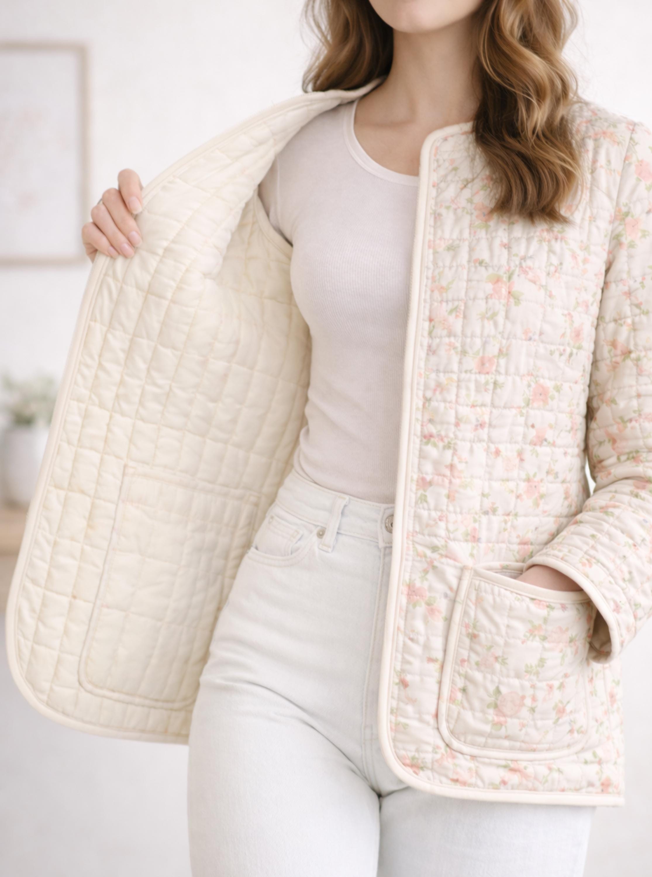 Quilted Jacket Sewing Pattern | Jacket & Quilt Coat Pattern for Women ...