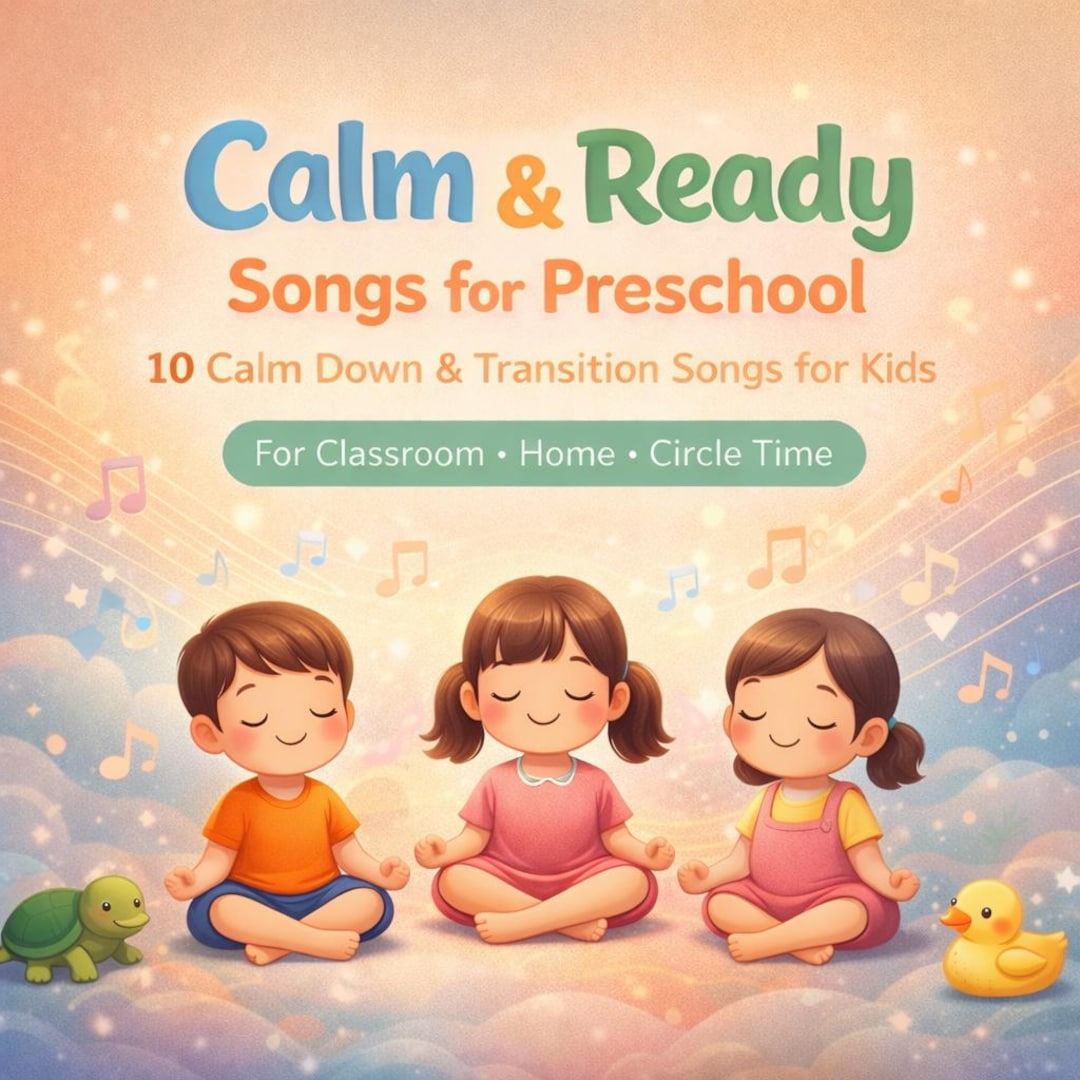 Calm Down Preschool Songs, Classroom Transition Music, Toddler Circle ...
