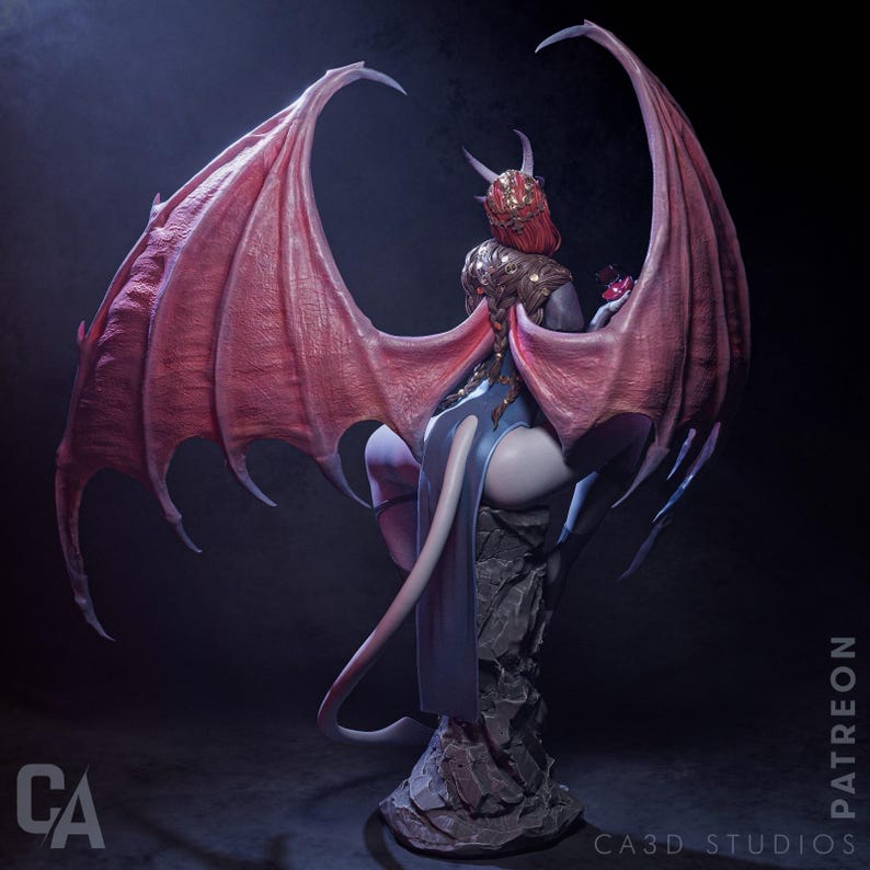 The Devil | Baldur's Gate 3 | Custom 12k High Resolution 3D Print ...