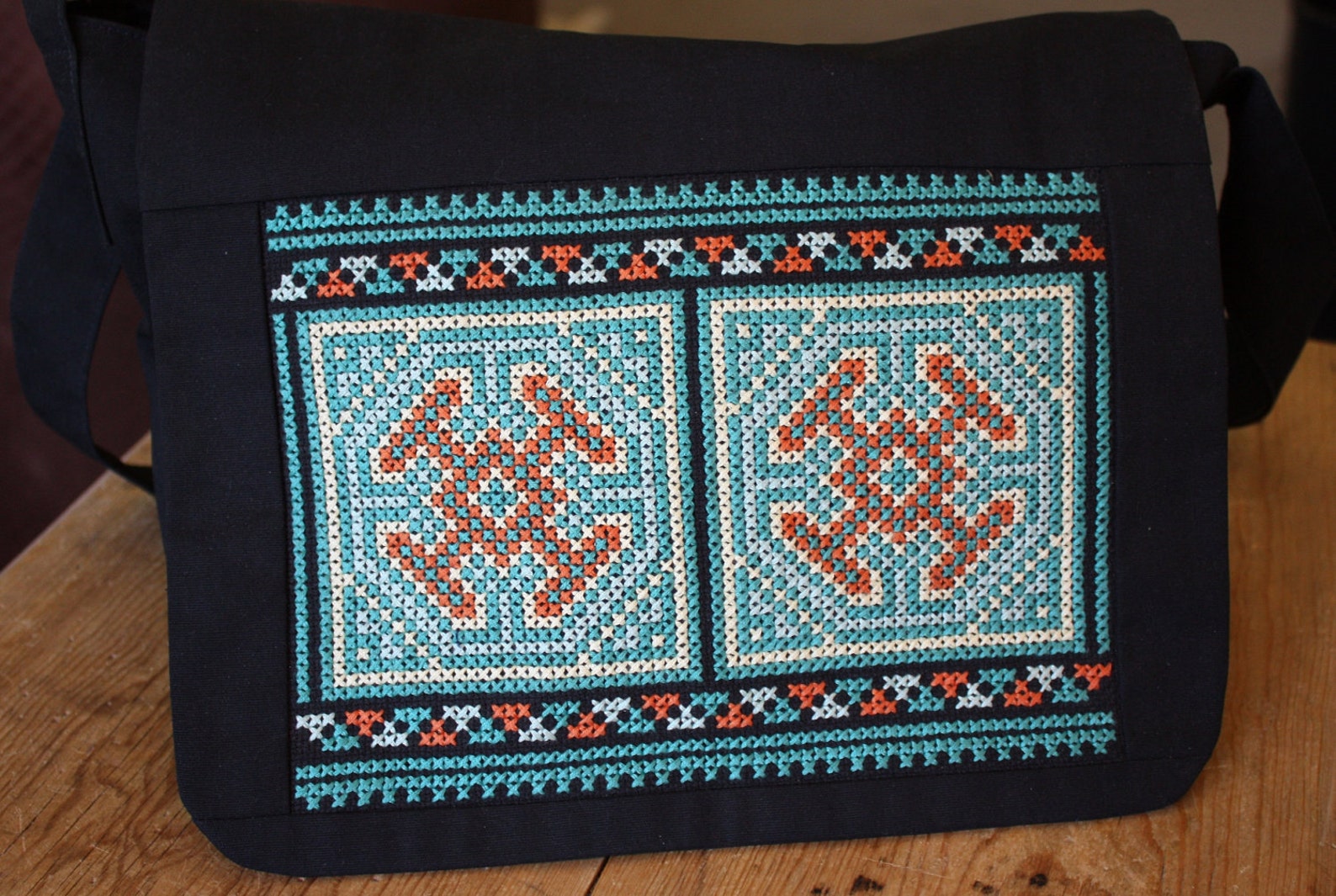 Hmong Inspired Cross Stitch Border Collection 1 PDF Pattern - Etsy