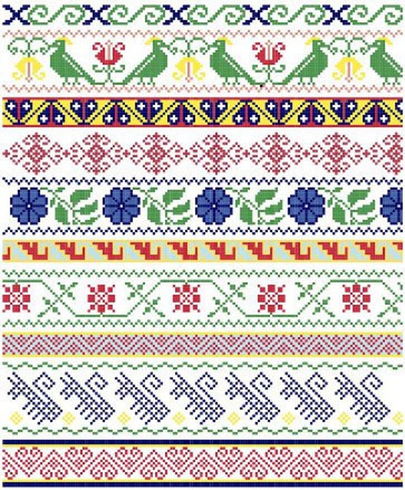Mexican Designs Patterns Border