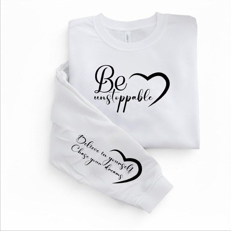 Be Unstoppable SVG: Motivational Affirmations, Self-love Design ...