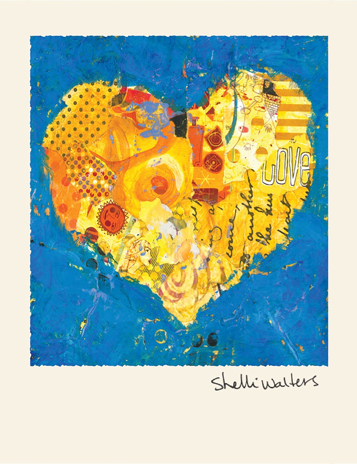 Love Heart Note Cards Set II - Etsy