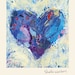 Love Heart Note Cards Set I - Etsy